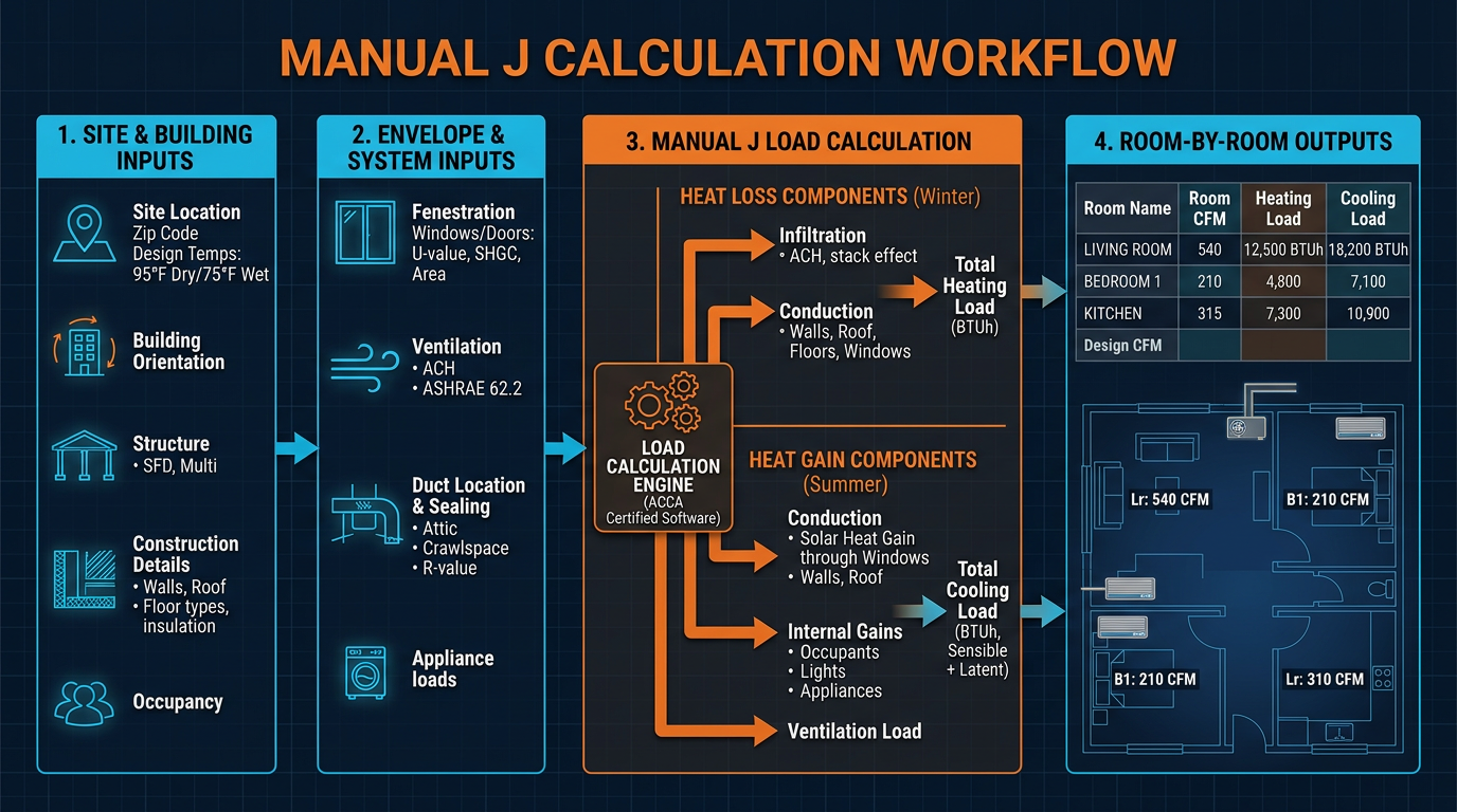 Manual J Load Calculation: Step-by-Step Walkthrough - HVAC.best